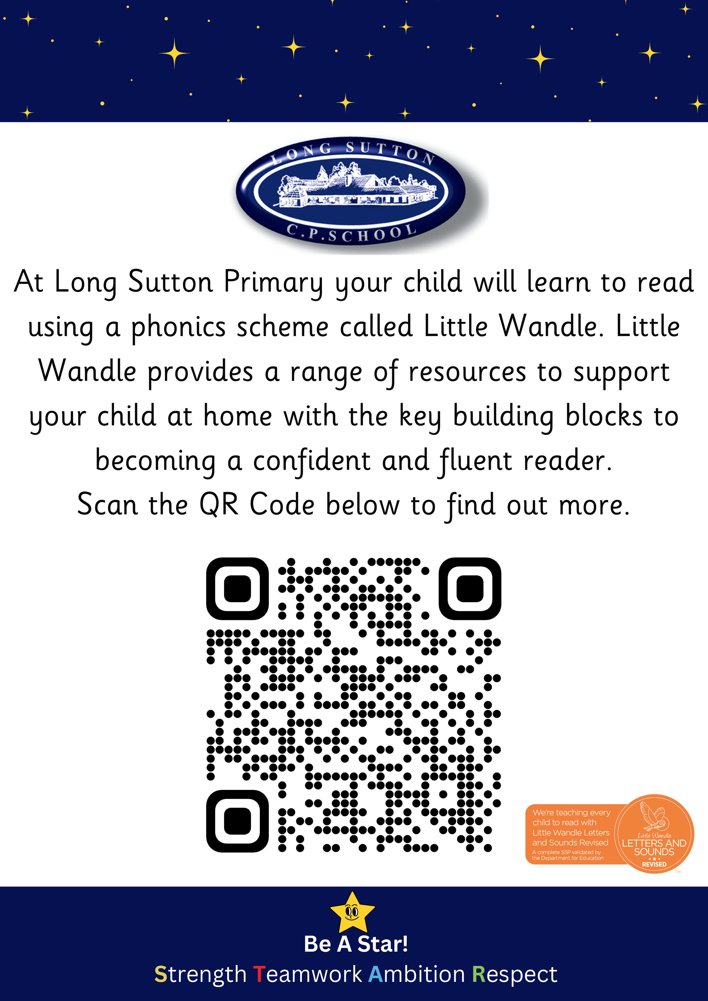 VStarting in Reception at Long Sutton County Primary School